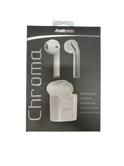 Acellories Chroma White Wireless Earphones — Liberty Department Stores